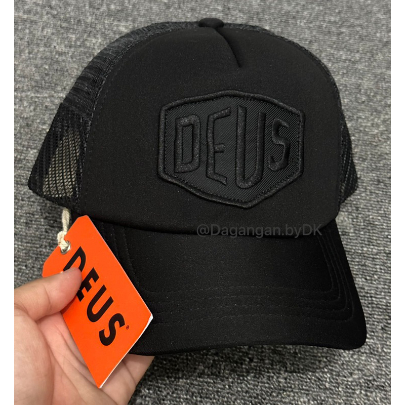 Deus Ex Machina Baylands Hat Full Black Original 100% {NEW} | Shopee ...