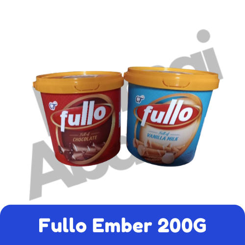 Fullo ROLL Chocolate & VANILLA Flavor 200GRAM Bucket Packaging | Full ...