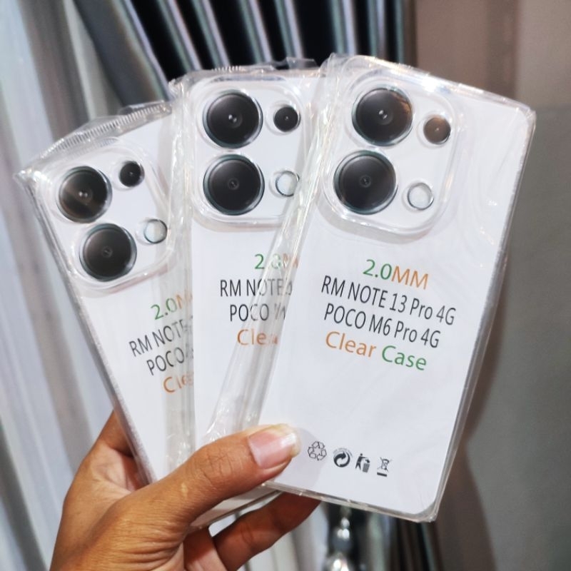 Softcase JELLY Clear 2MM REDMI NOTE 13 PRO 4G/POCO M6 PRO 4G | Shopee ...