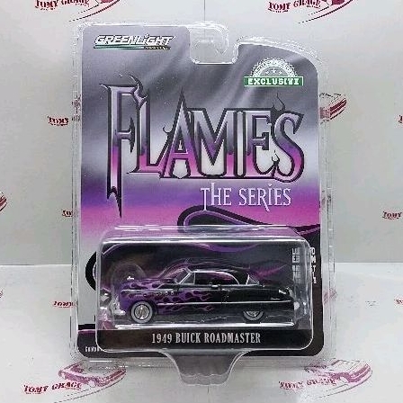 Greenlight Flames The Series 1949 Buick Roadmaster Purple Black ...