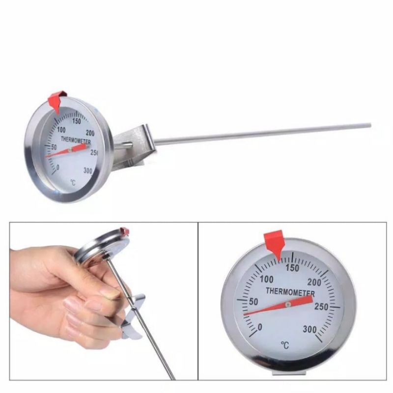 Cooking oil thermometer/cooking thermometer (30 cm) | Shopee Philippines