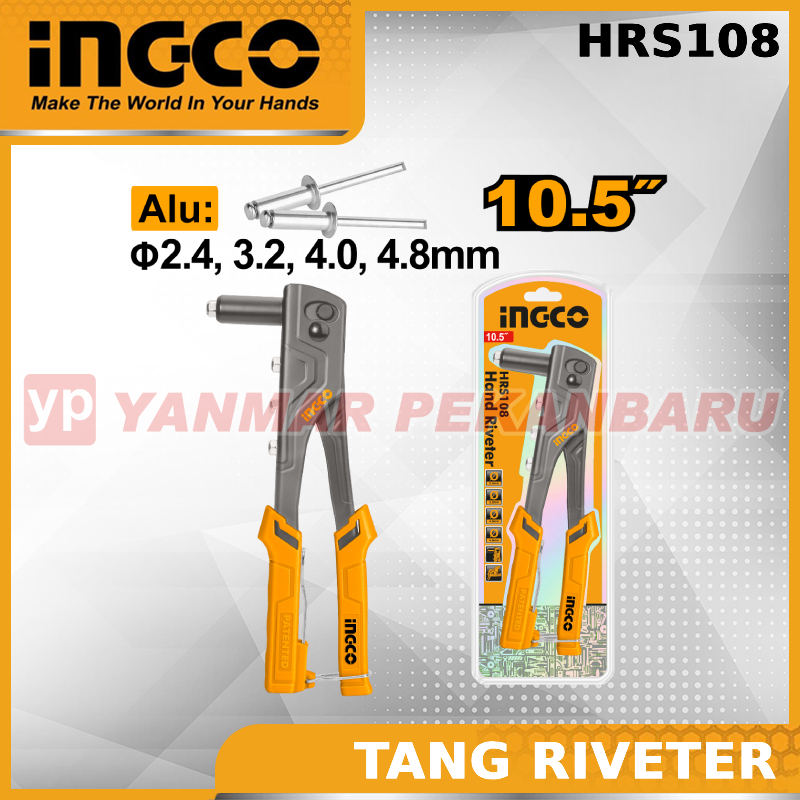 Rivet Pliers/Hand Riveter INGCO HRS108 | Shopee Philippines