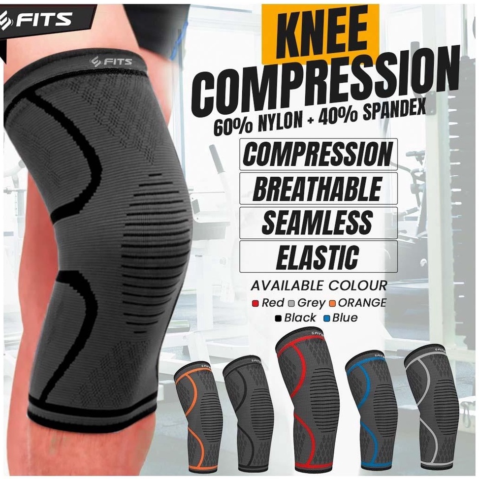SFIDN FITS Knee Compression Pad Brace Support Double Loop Knee ...