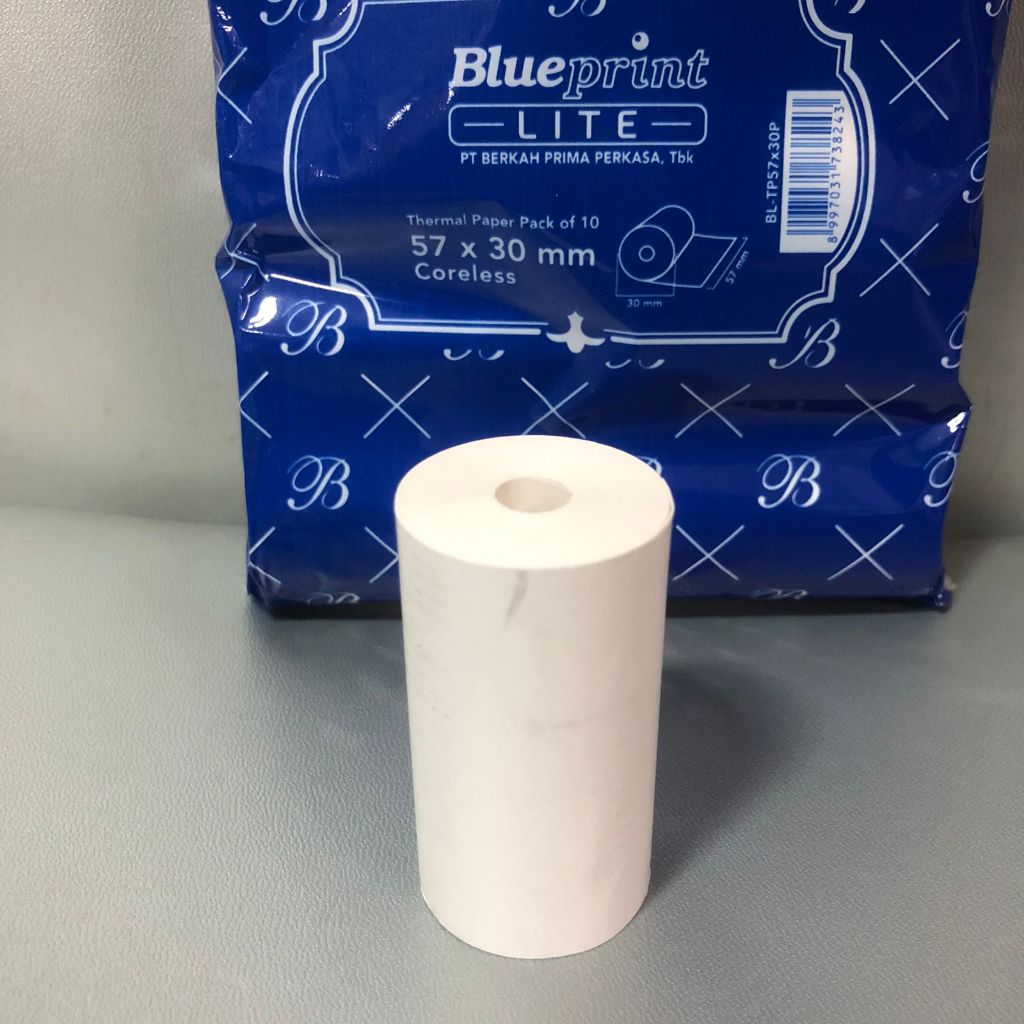 Thermal Paper Roll BLUEPRINT LITE 57x30 1 Roll Thermal Paper 57x30 ...
