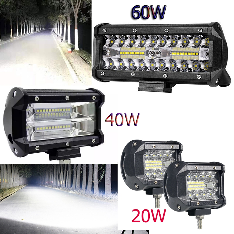 MATA Cwl LED Bar Spotlight 20/24/40 Eye Points 120 Watt Car Motorcycle ...