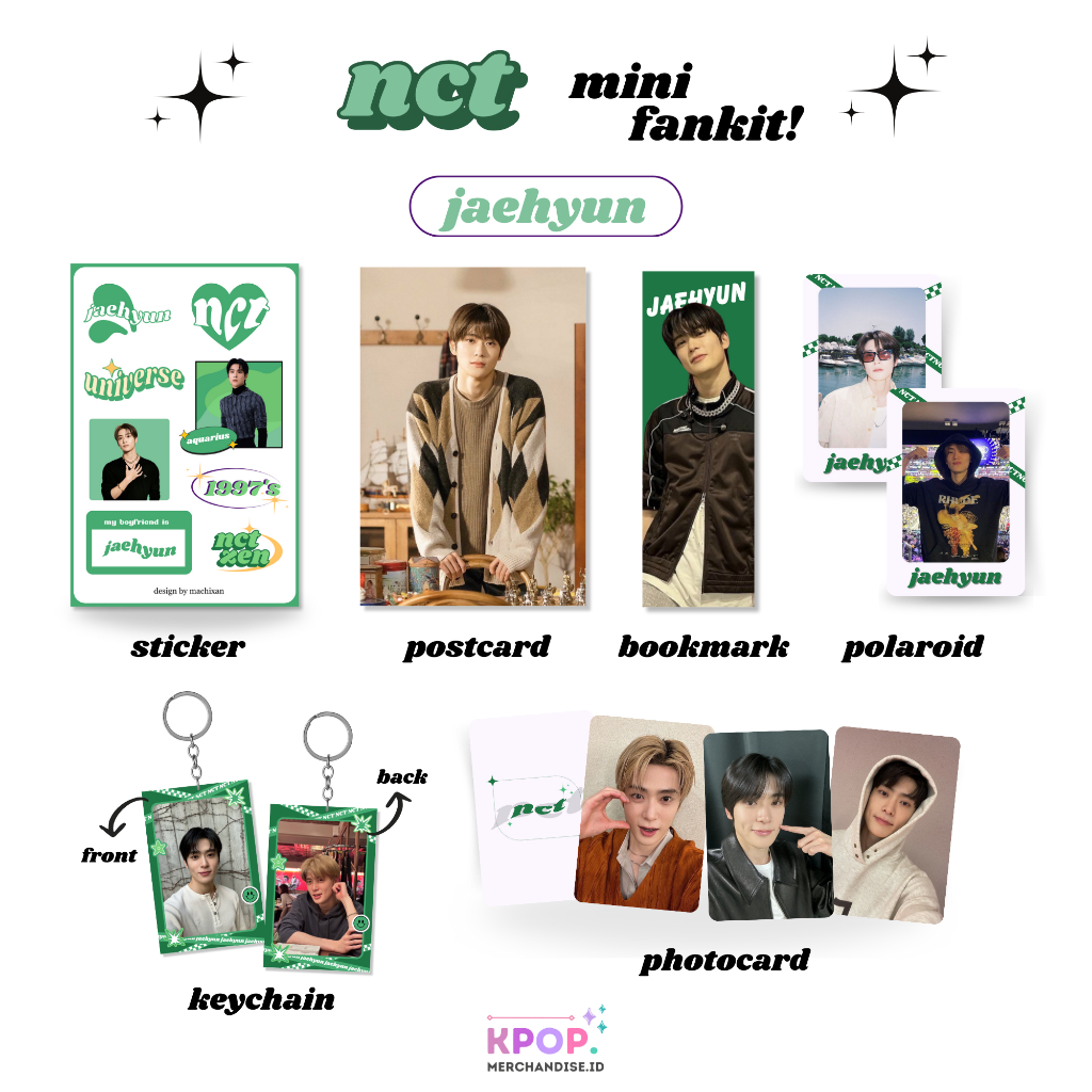 Mini FANKIT NCT 127 NCT DREAM | Nct KPOP MINI FANKIT | Fanmade ...