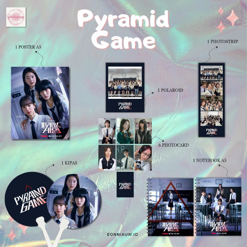 Pyramid GAME FANKIT K-DRAMA [Unit] | Shopee Philippines