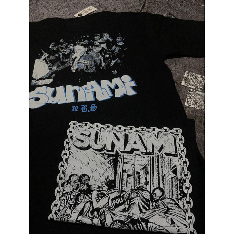Sunami - Marina Tshirt black New merchandise/Sunami t-shirts/hardcore t ...