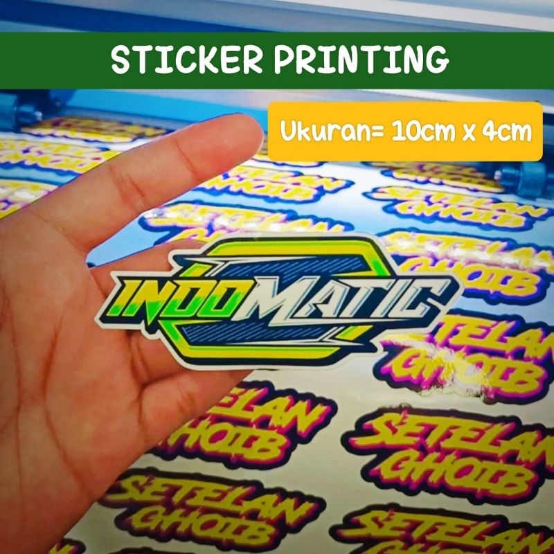 Indomatic sticker printing | Shopee Philippines