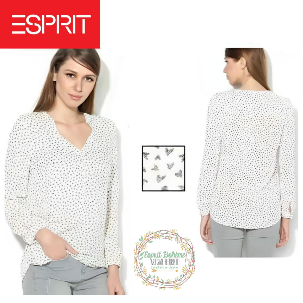 Ladies daily/college/work clothes original Esprit Blouse women's ...