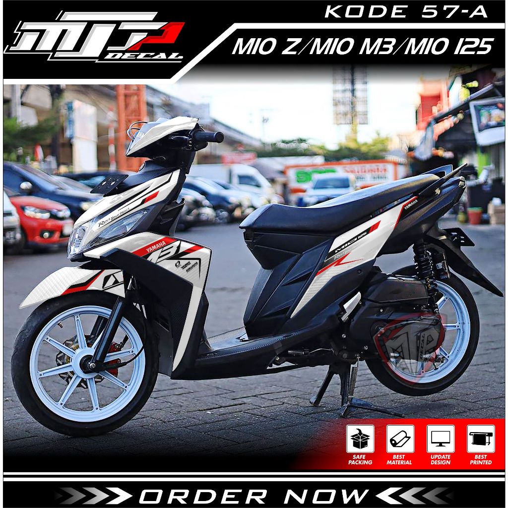 Yamaha Mio 125 M3/Z Striping Sticker Mio M3/Z Standard Striping Decal ...