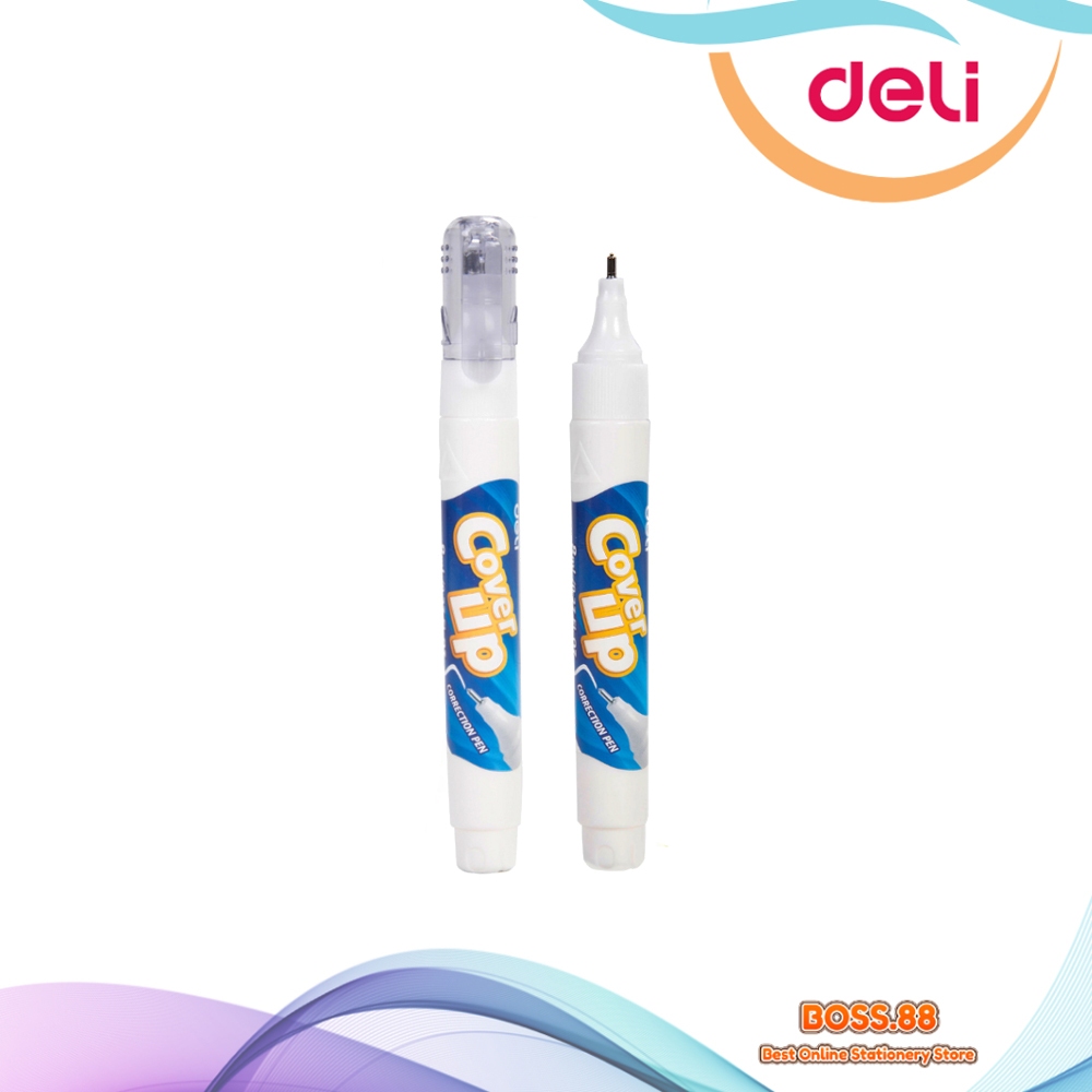 DELI E-7286 LIQUID CORRECTION PEN (1 PCS) | Shopee Philippines