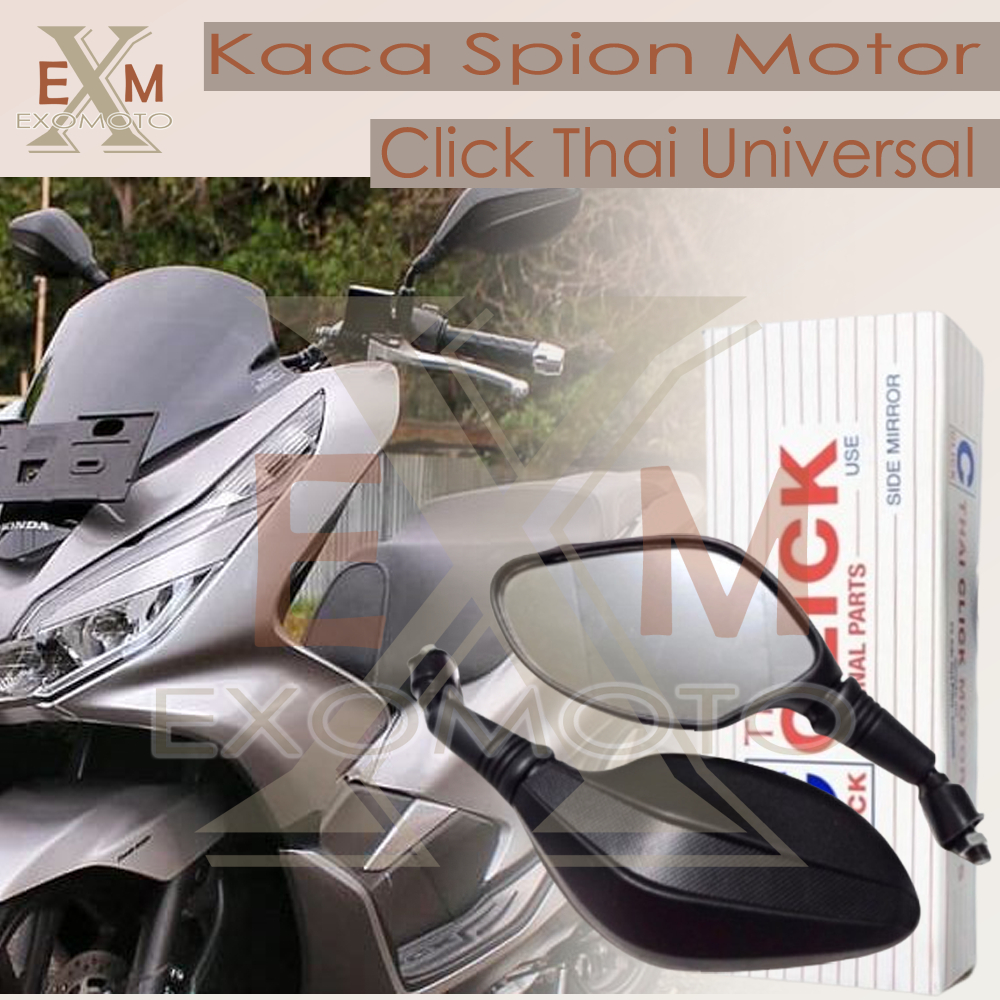 Honda Universal Click Thai Look Mirror | Universal Motorcycle Click ...