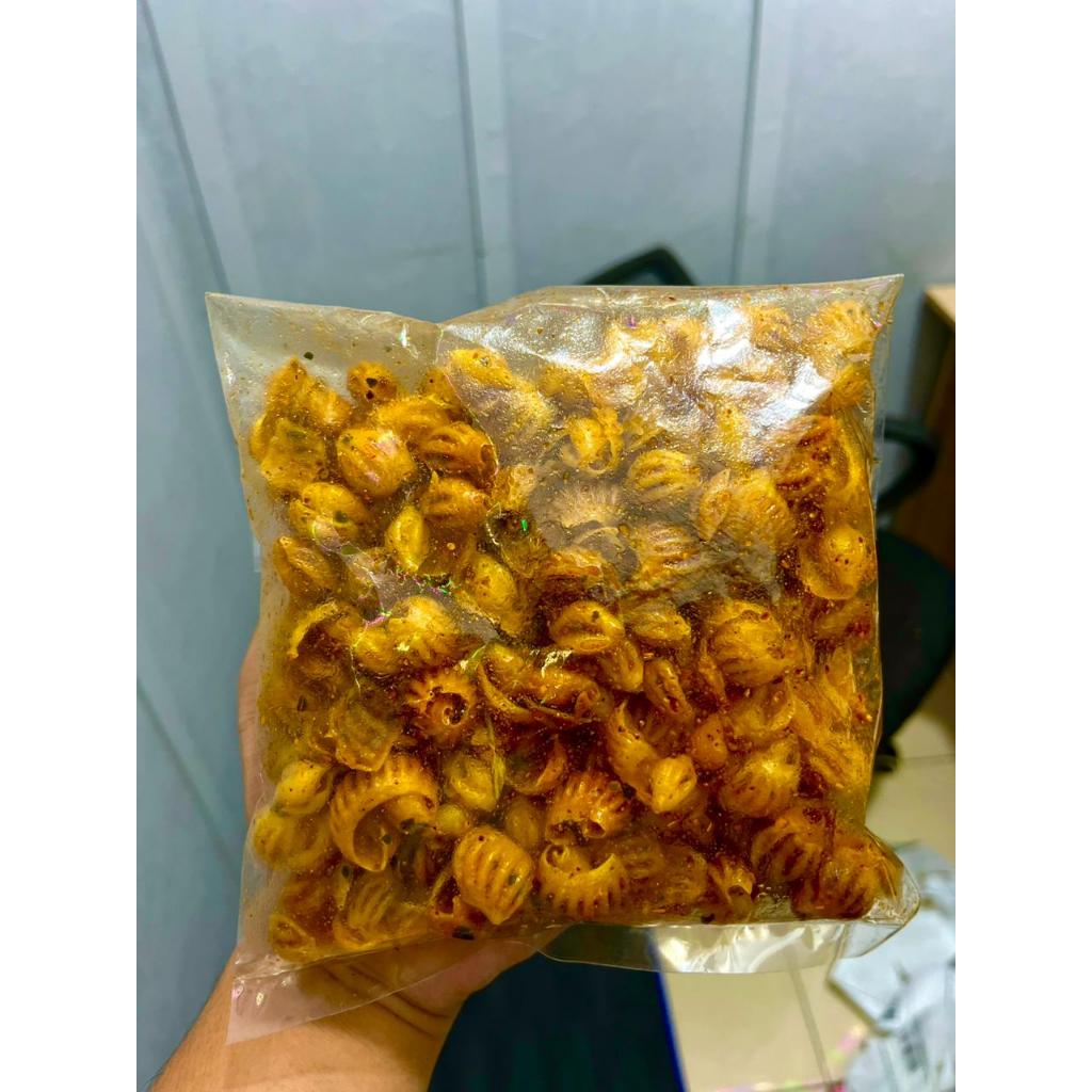 Macaroni Shells/Keong 250gr Spicy Savory Orange Leaves - Misterbantet ...