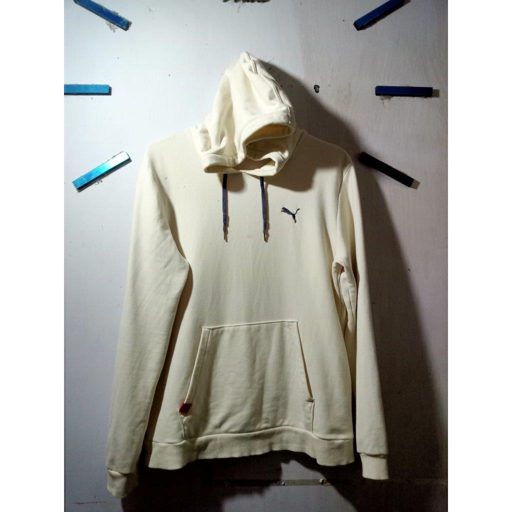 Cream Color Puma Hodie | Shopee Philippines
