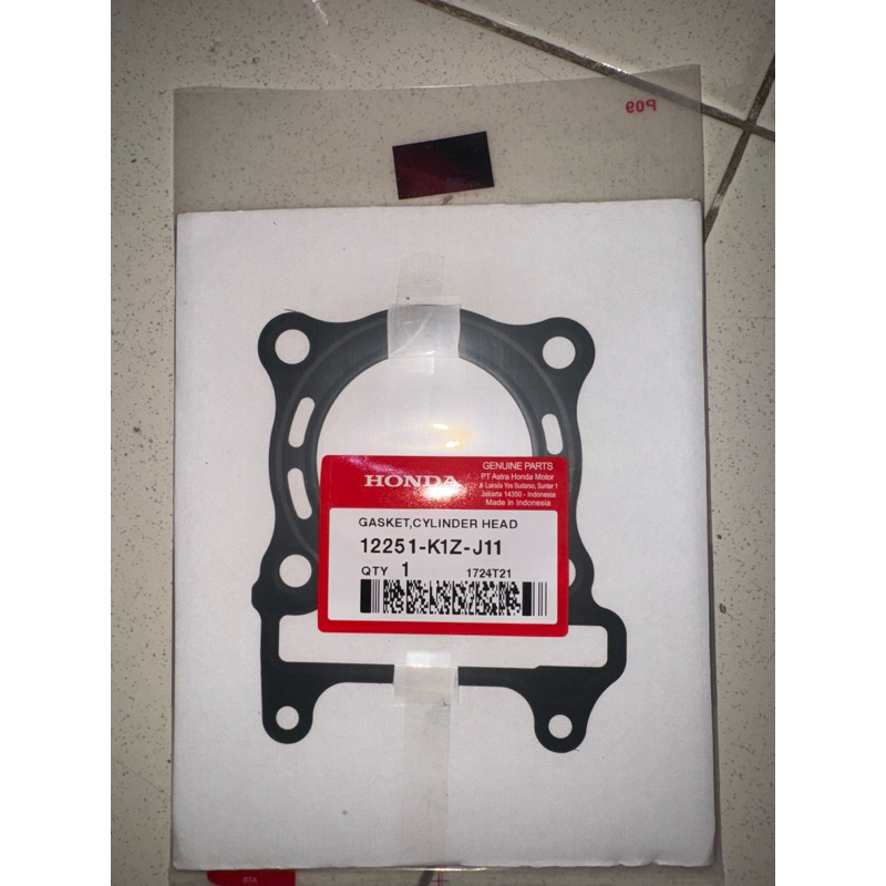 Pcx160 Cylinder Head Gasket. 12251-k1z-j11. Original | Shopee Philippines