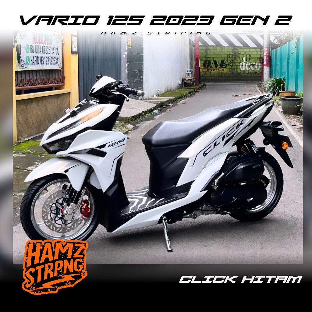 Transparent Striping Vario 2023 Gen 2 Click 125 Simple Varqip concept ...