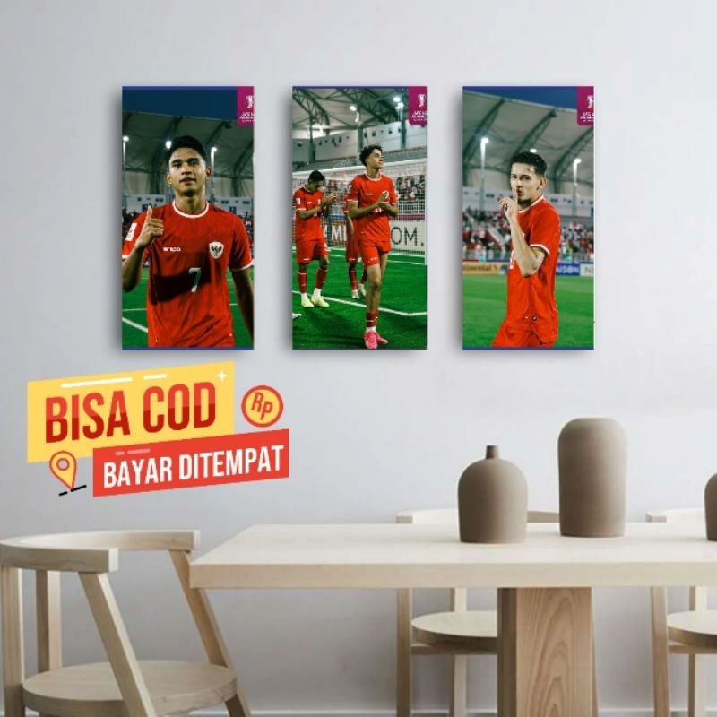 Indonesian National Team Mdf Poster 15x30cm | Shopee Philippines