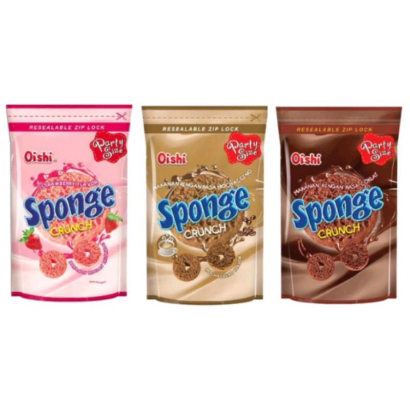 Oishi SPONGE CRUNCH 100 GR | Shopee Philippines