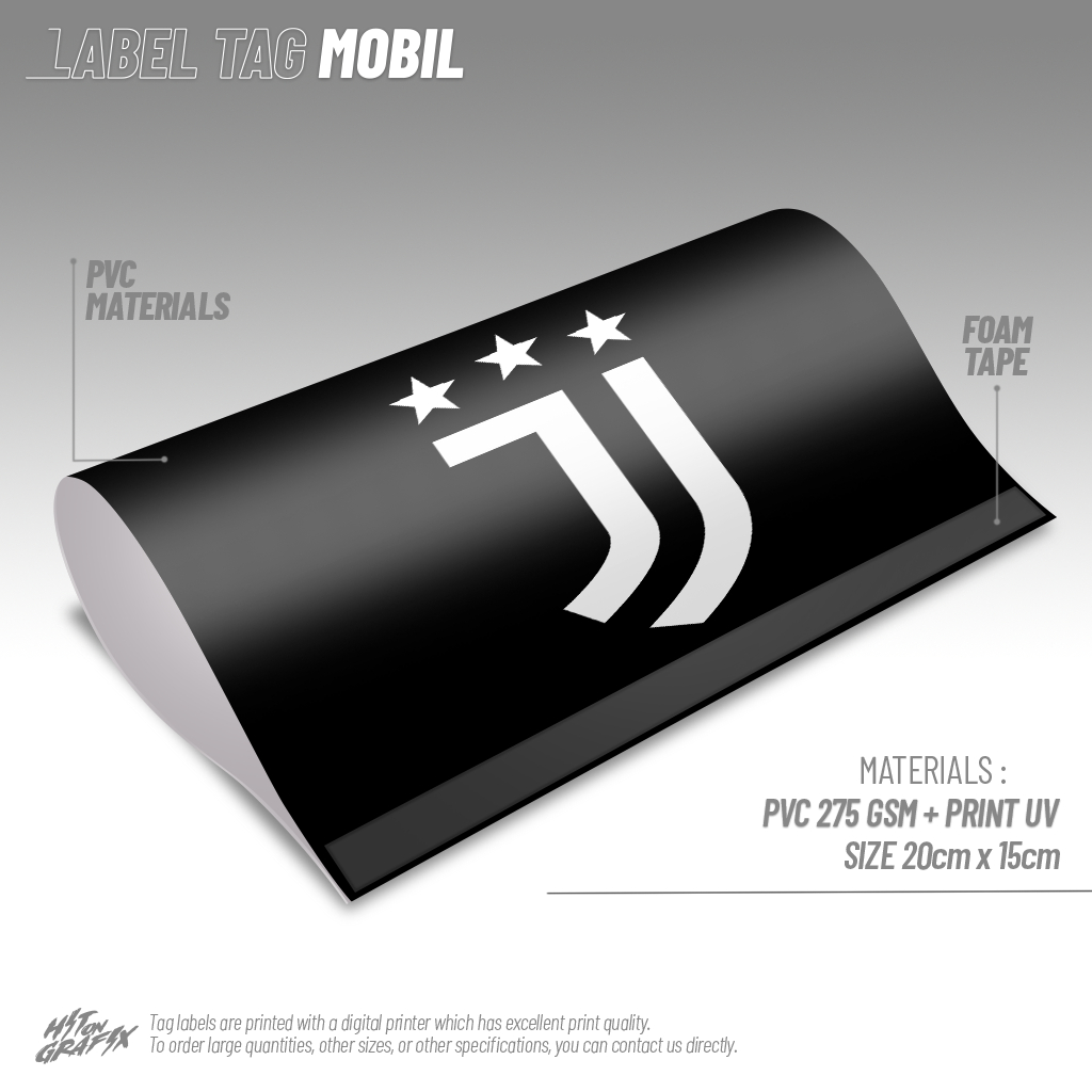 JUVENTUS Car Tag Labels Variations of Trunk Door Covers Viral Lego Car ...