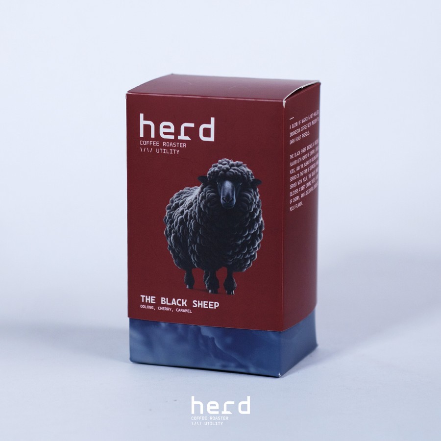 Herd Coffee Roaster Coffee Beans The Black Sheep Espresso Roast 200 gr ...