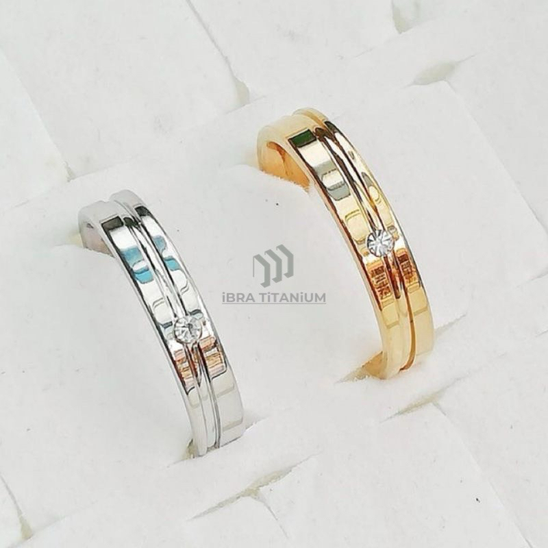 MATA Titanium Women's Ring Model |One Eye| No Rust And anti-Fade ...