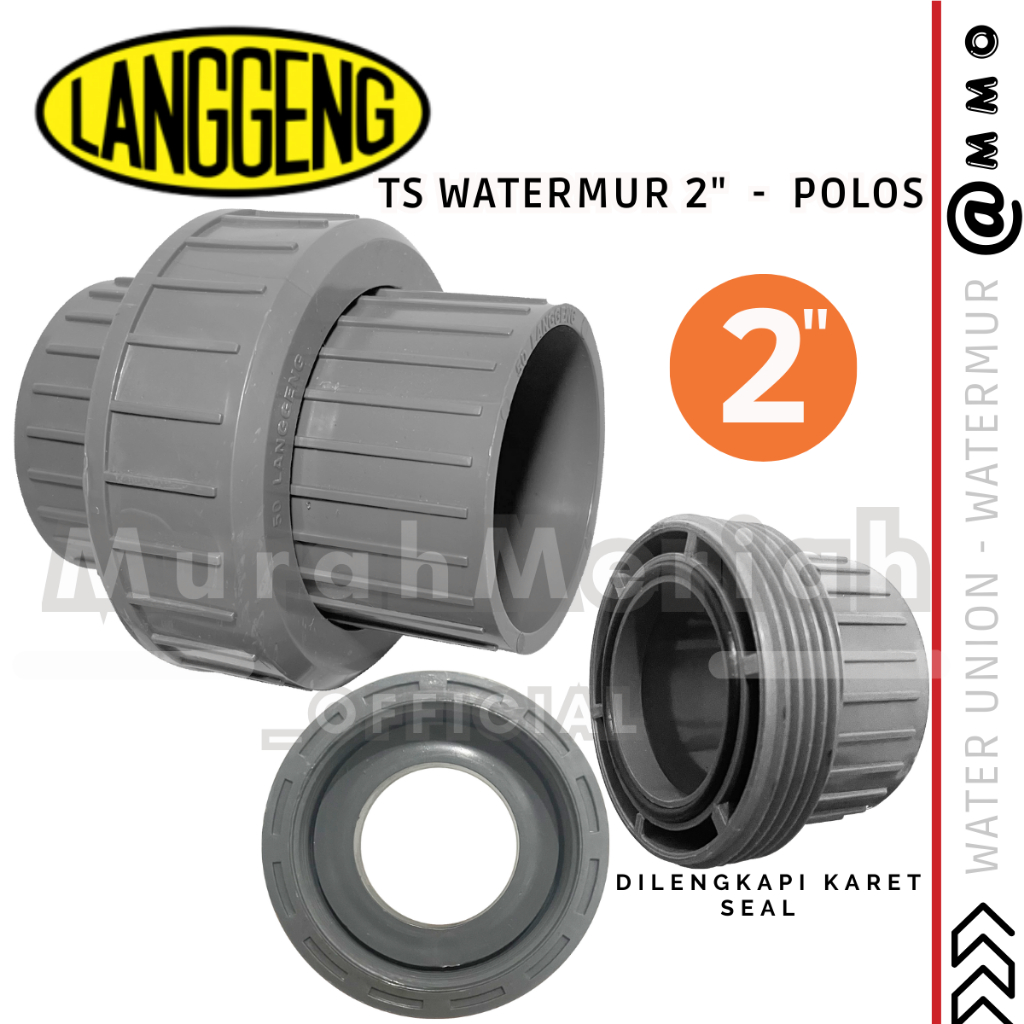 WATERMUR TS 2 INCH LANGGENG WATERMOOR SOCKET 2 DIM PLAIN FITTING PIPE ...
