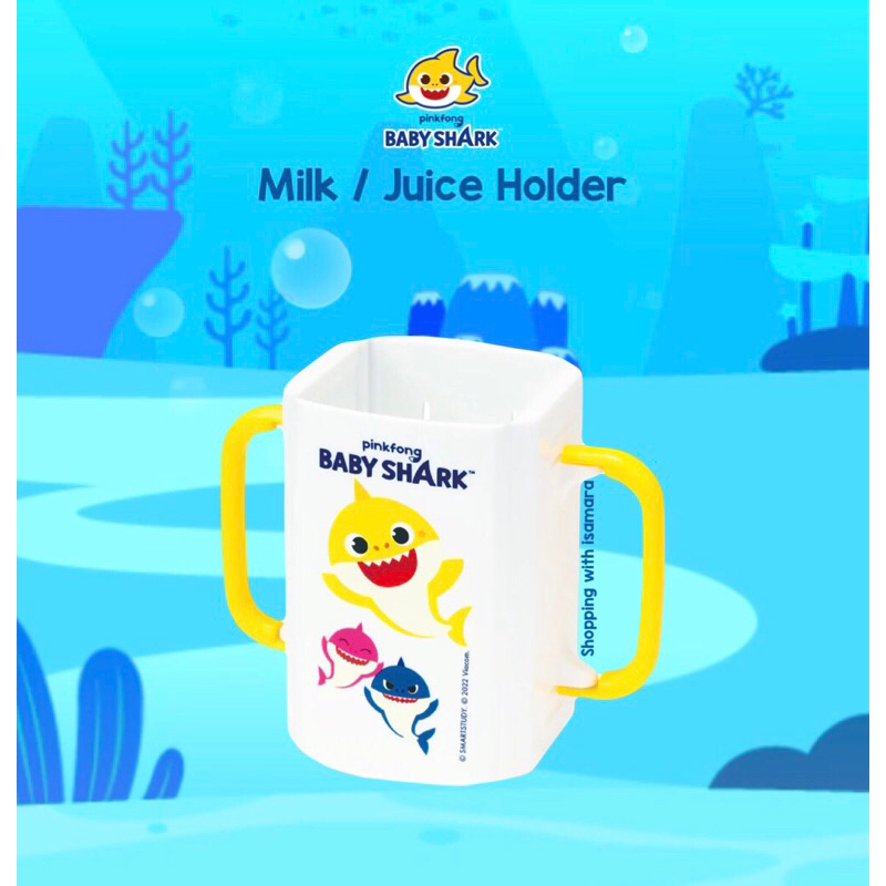 Pinkfong Baby Shark Juice / Milk Holder | Shopee Philippines