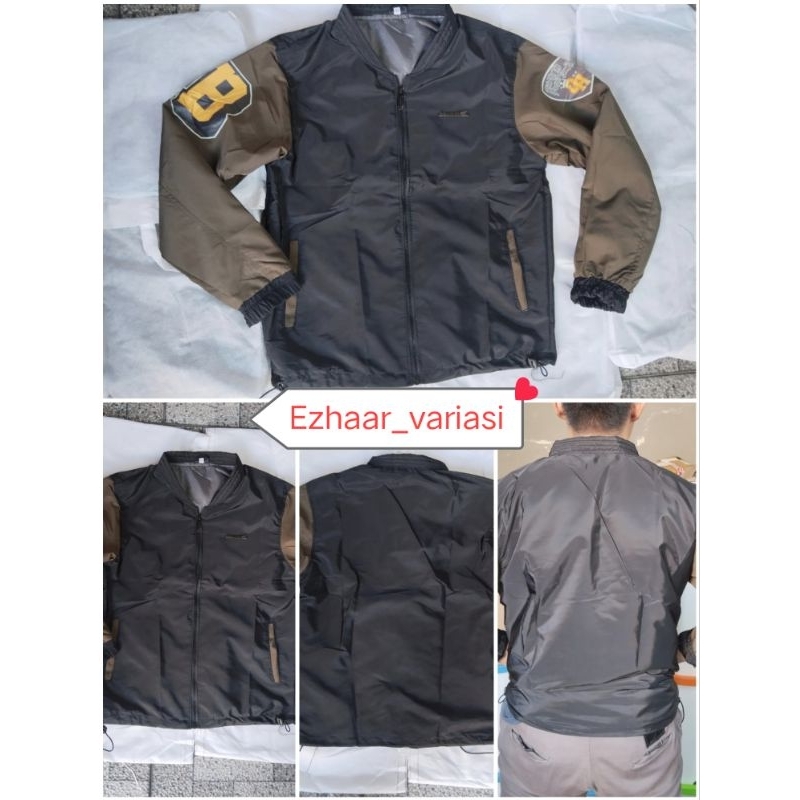 Bomber Jacket Beat New 2021 2022 2023 2024 Black Brown. | Shopee ...