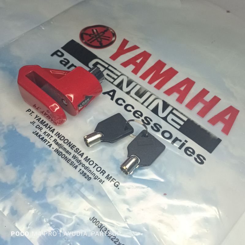 Lock Padlock disc lock yamaha mio m3 j gt z nmax aerox lexi vixion mx ...