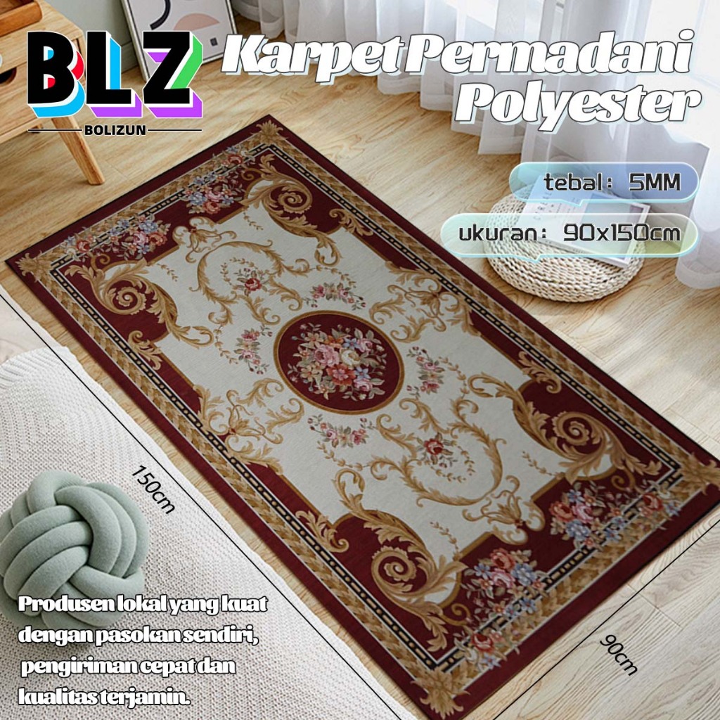 Bolizun European Style Floor Carpet Uk 90 x 150cm/Turkey Carpet ...