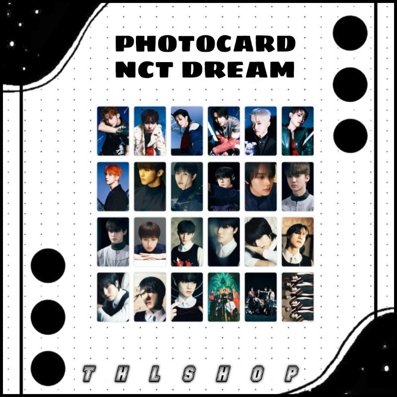 PHOTOCARD SET NCT DREAM SCAPE SMOOTHIE KPOP KOREAN PC | Shopee Philippines