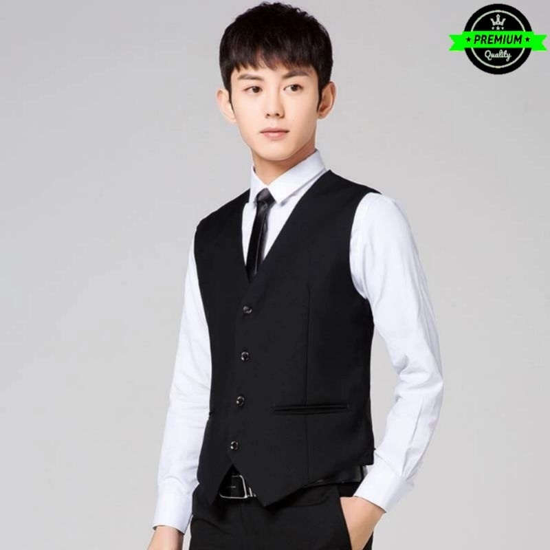 Vest Formal Vest Jas Blazer High School Graduation/SMK Work Vest ...