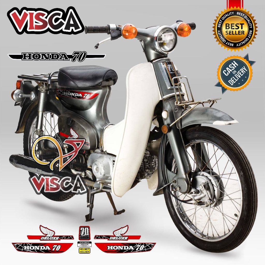 Honda C70 Striping Sticker Variation C70 STRIP LINE Sticker | Shopee ...