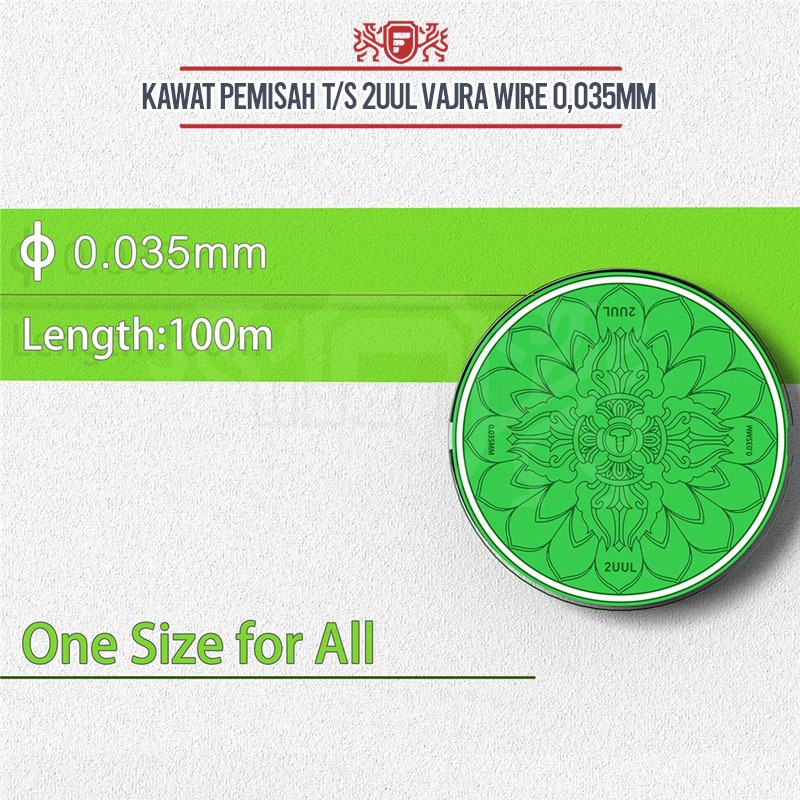 2UUL Vajra Wire Touchscreen Separator Wire 0.035MM | Shopee Philippines