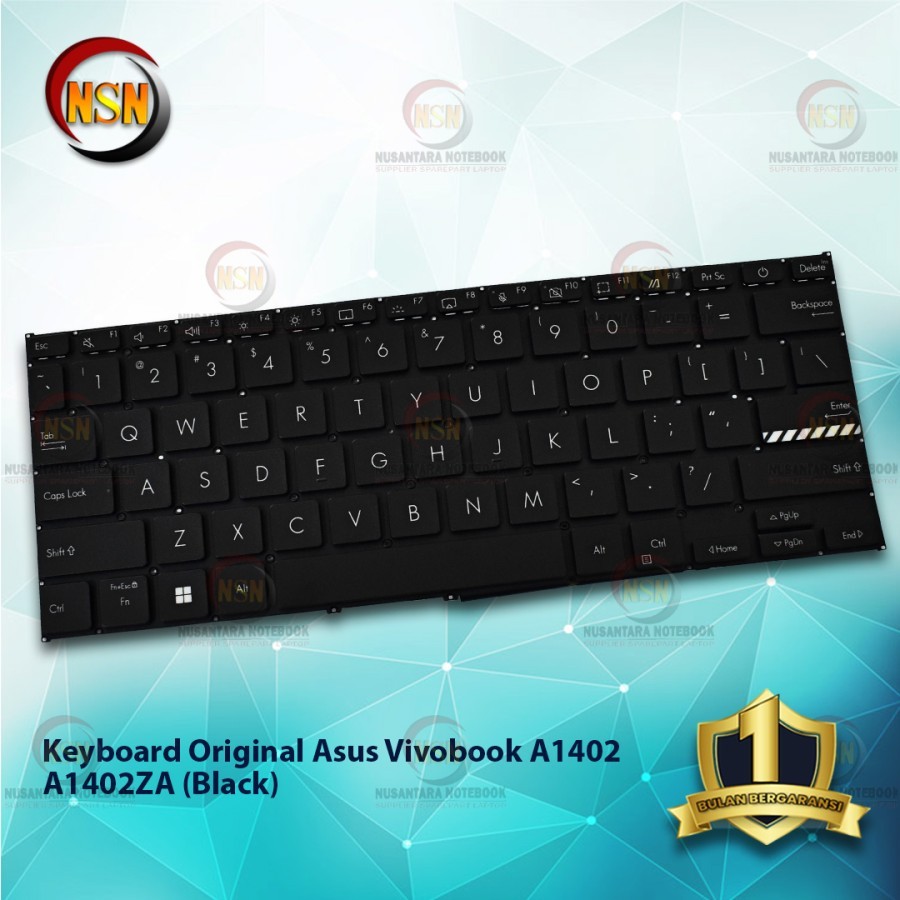 Vivobook 14 A1402ZA X1402ZA Black Keyboard with Backlight | Shopee ...