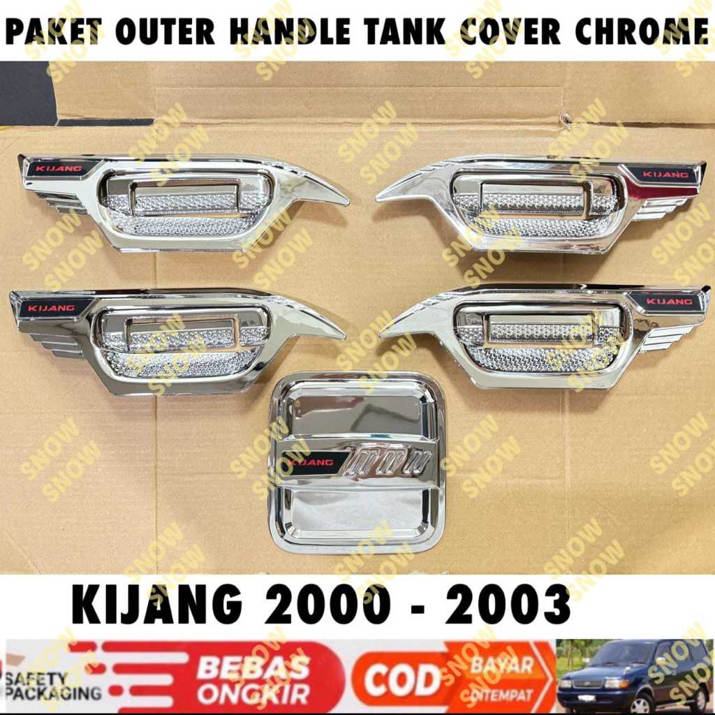 Outer Handle Tank Cover Package Kijang Kapsul krista LGX LSK 2000 2001 ...
