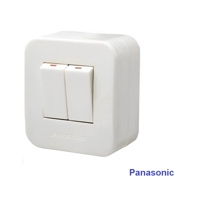 Panasonic Double Stick Switch / On Off Outbow Series Switch | Shopee ...