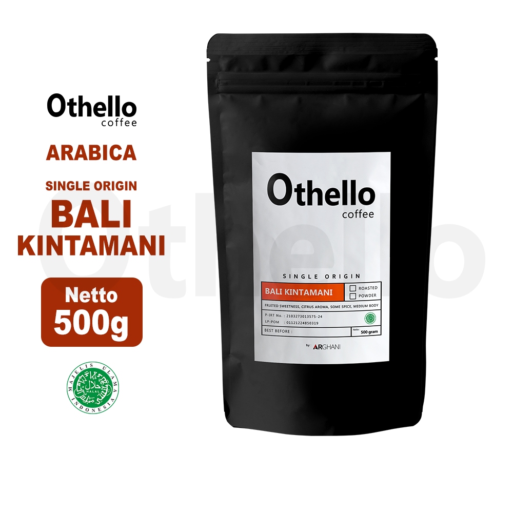 Othello Coffee Arabica Single Origin Bali Kintamani 500 Gram Ground ...