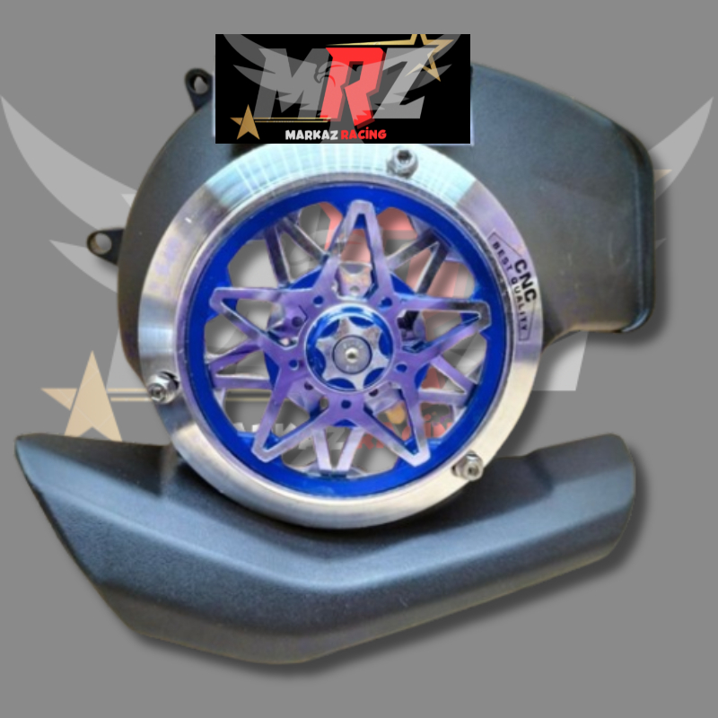 MESIN Close the engine fan cover set rotating spinner Star Motif ...
