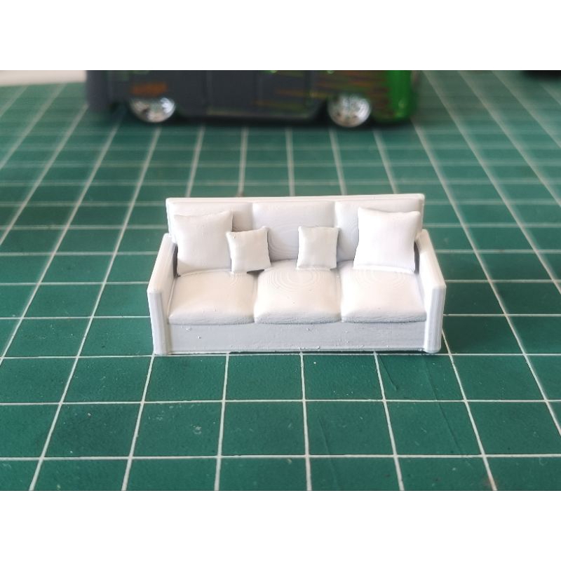 Miniature / indoor sofa model 1:50 scale | Shopee Philippines
