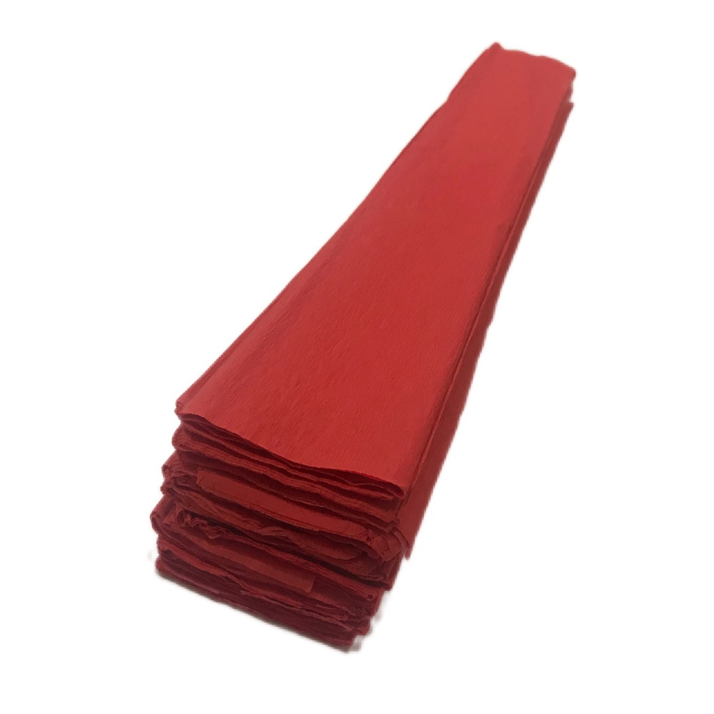 MERAH Red Crepe Paper Crepe Paper Decoration Paper Flower Paper Art ...