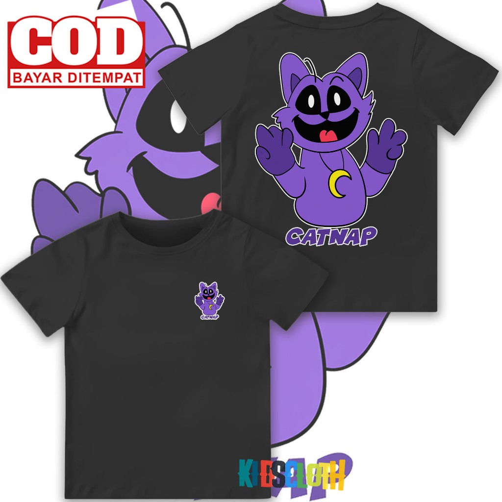 Children's Distro Clothes Tops Catnap Children's T-shirts Smiling ...