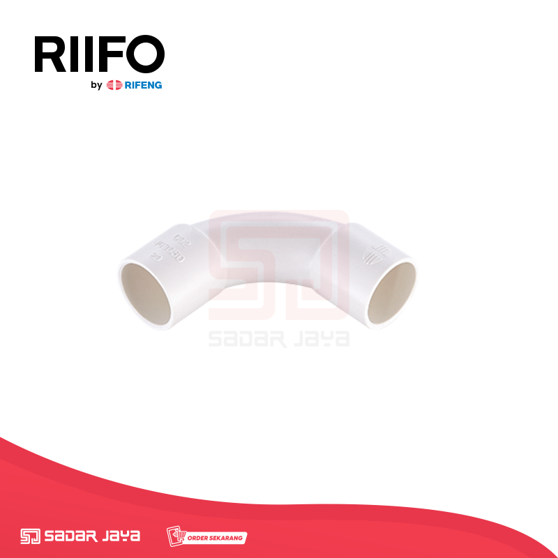 Riifo Long Radius Elbow F20-DL20X20 Lbow Conduit Electrical Cable Pipe ...