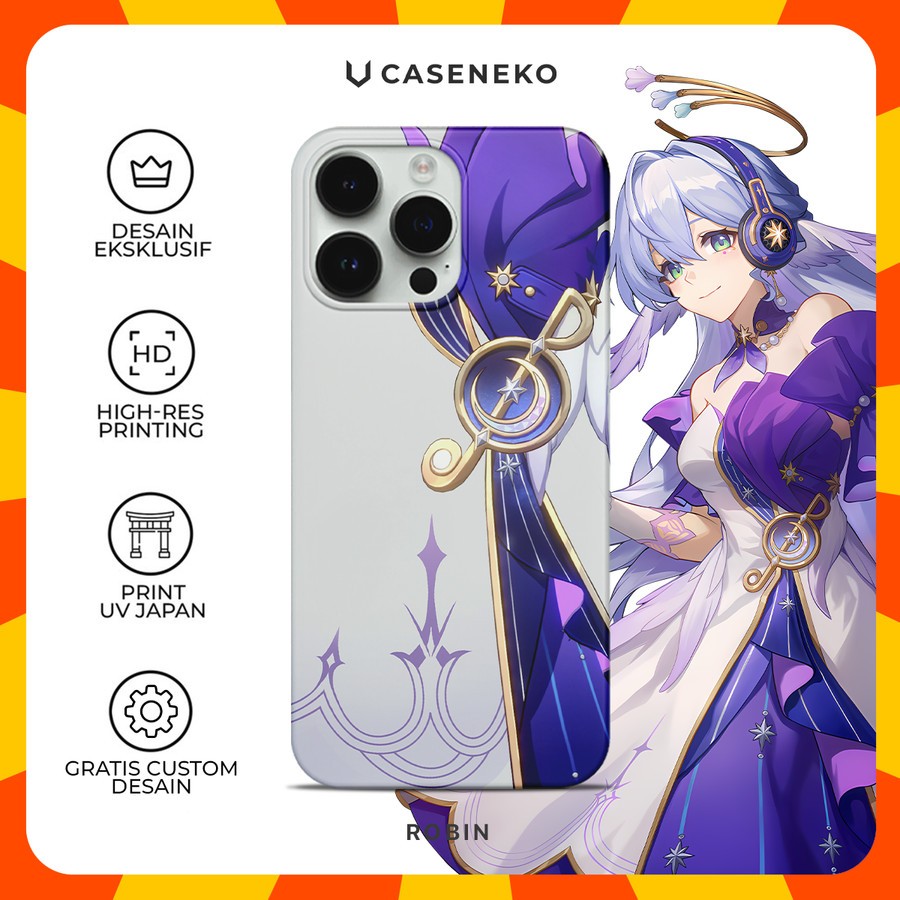 Custom Case Robin Honkai Star Rail HP Casing 2 | Shopee Philippines