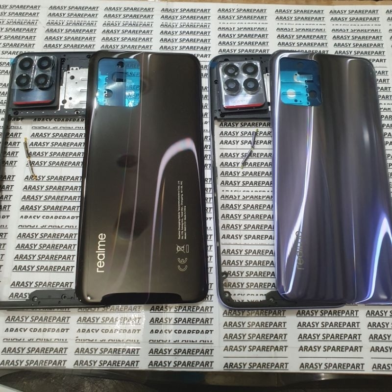 READY BACK CASING HOUSING CASING FULLSET + BEZEL REALME 8i RMX3151 100% ...