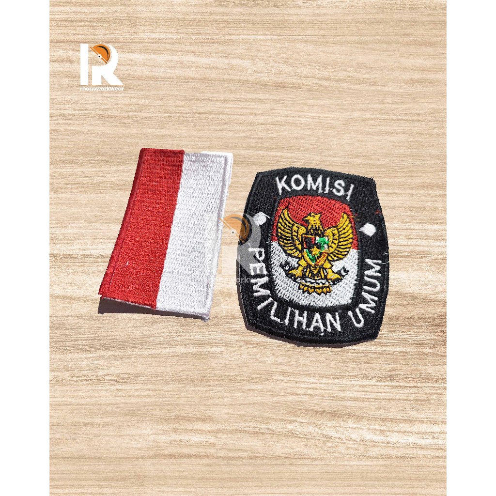 Kpu LOGO BORDER SET + FLAG, Embroidered/patch Emblem - Rhons Vendor ...