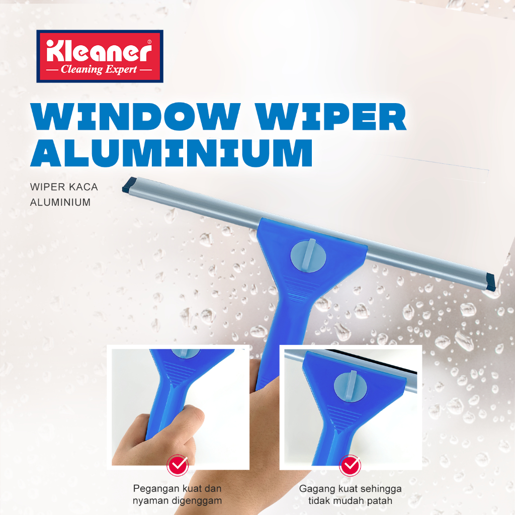 Kleaner Soft Rubber Window / Glass Cleaning Tool - Aluminum Window ...
