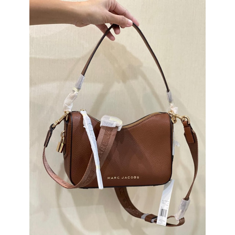 Mj Marc Jacobs Drifter large Leather Cognac | Shopee Philippines