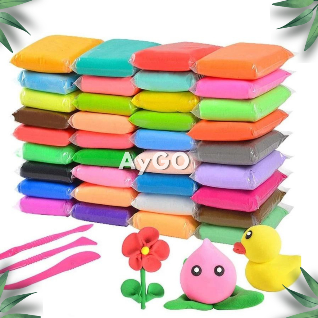 FOAM CLAY SOFT CLAY/ JUMPING CLAY SINGLE/ | Shopee Philippines